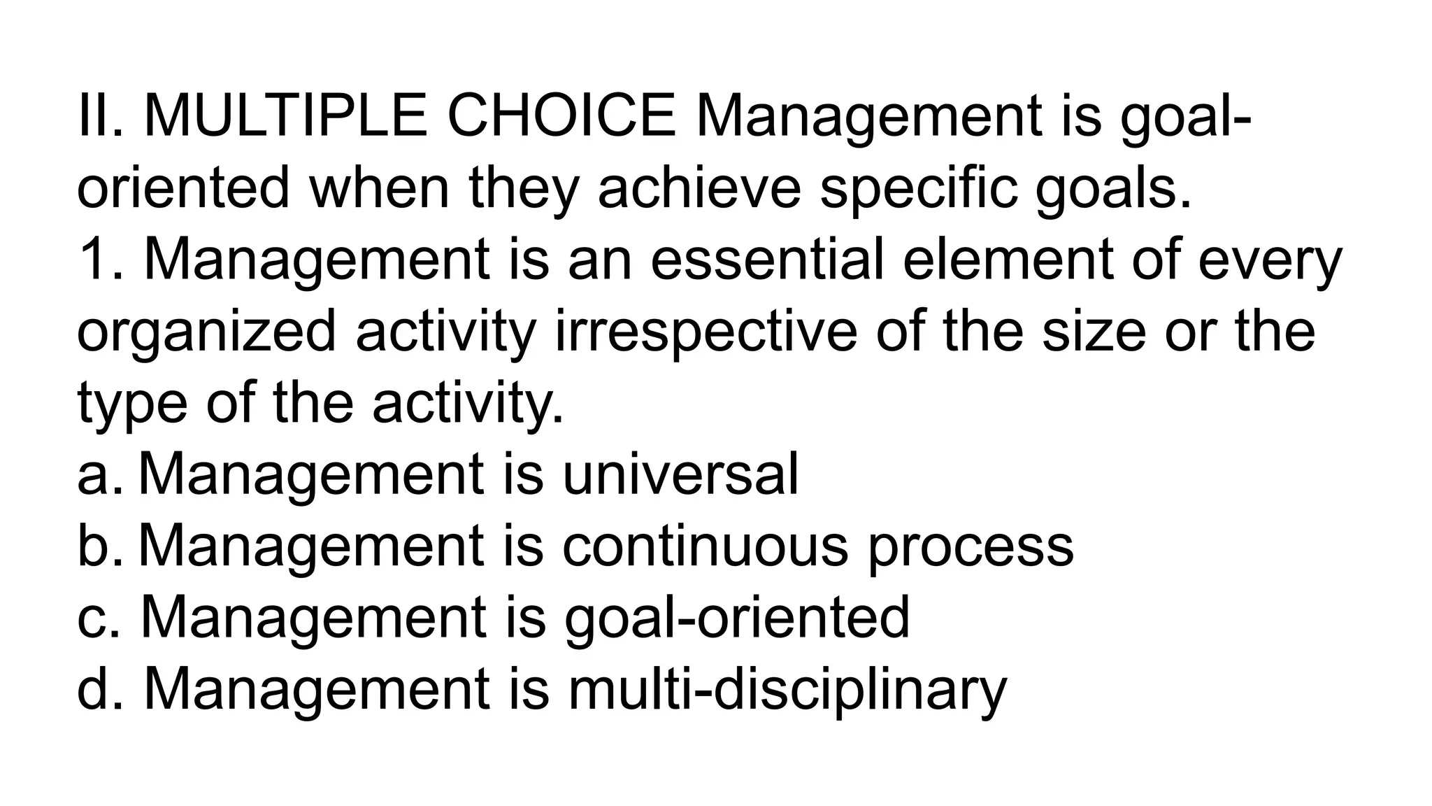 grade 11 organization and management: lesson 1 | PPTX