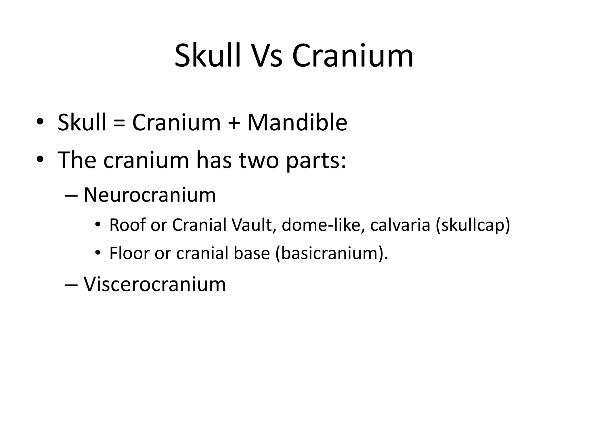 1 osteology of the skull (cranium) | PPTX