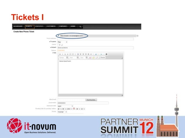 OTRS open ticket request system integrated in Sugar | PPT | Free Download