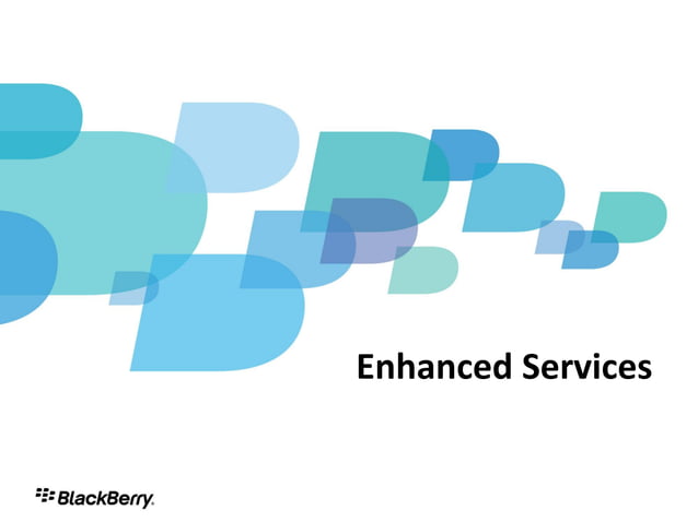 BlackBerry Developer Overview | PPT