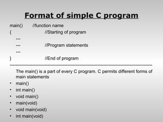 1. over view and history of c | PPT