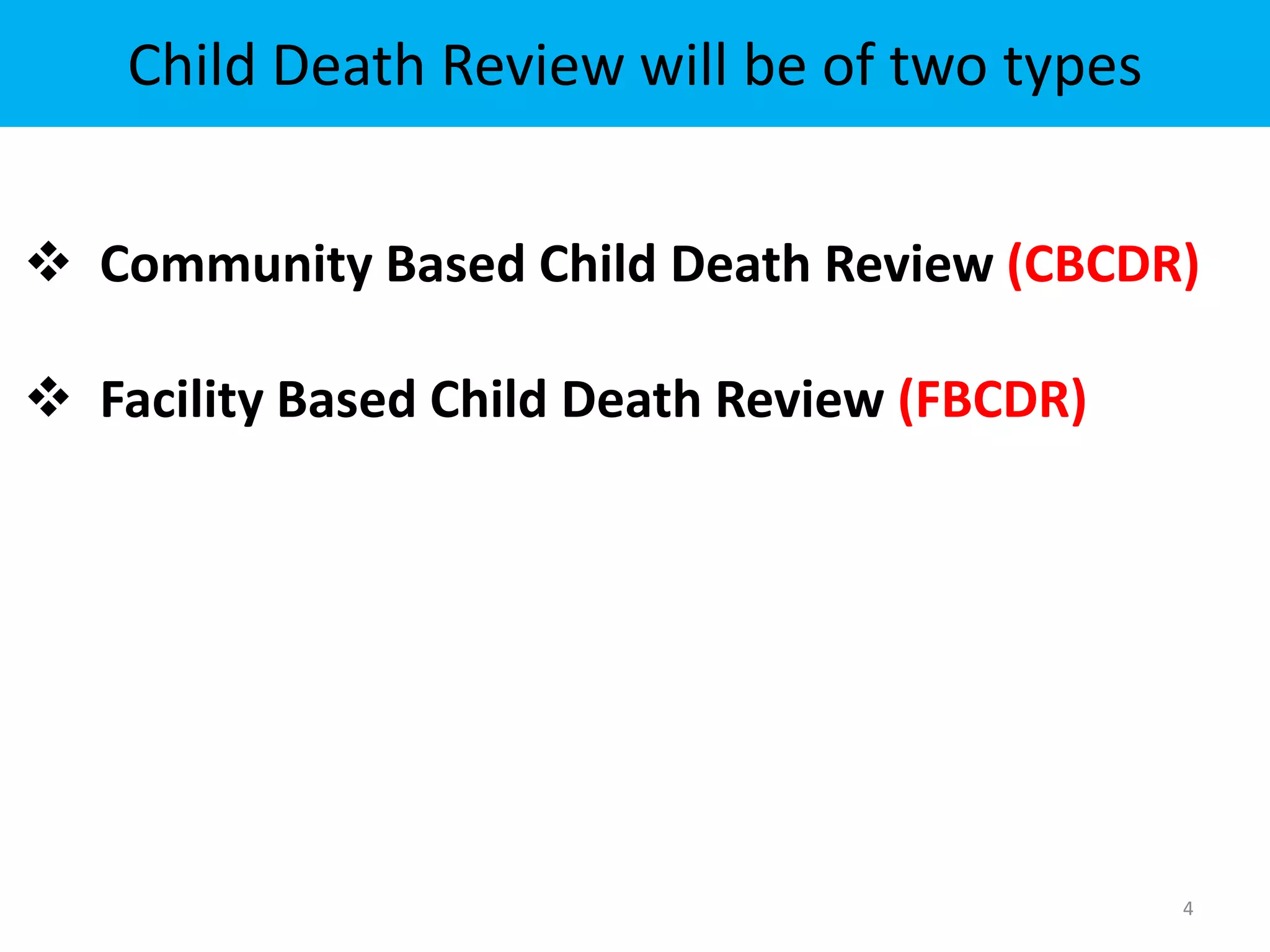 UP status Child Death Review.ppt