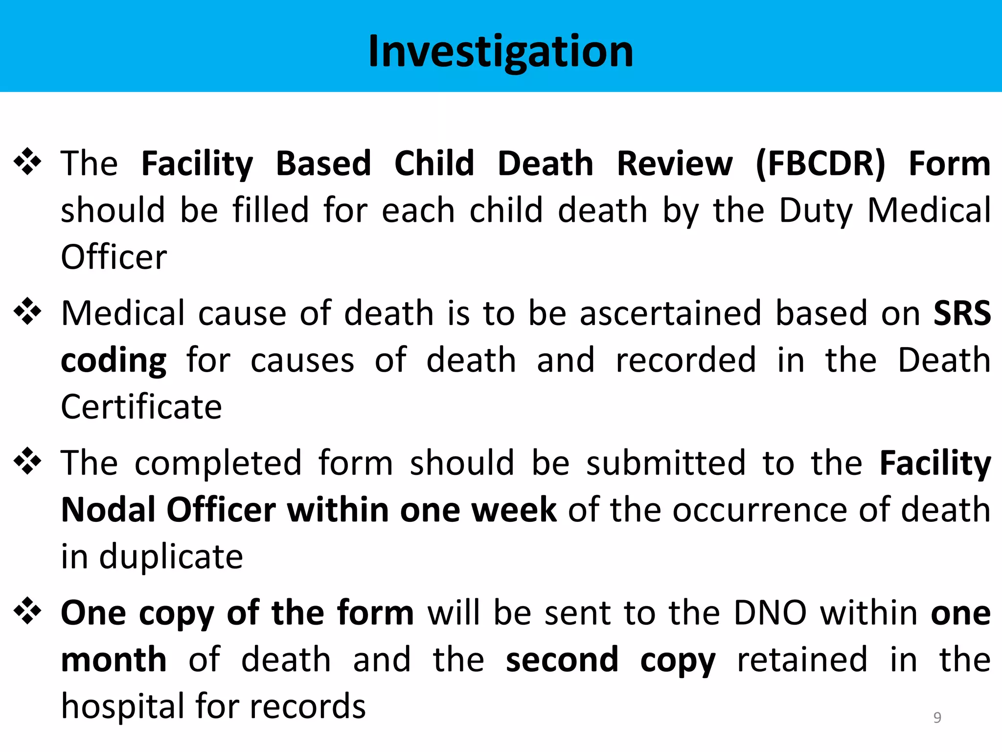 UP status Child Death Review.ppt