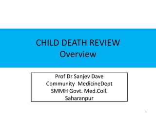 UP status Child Death Review.ppt