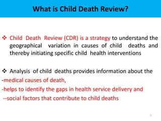 UP status Child Death Review.ppt