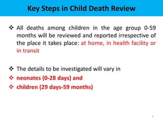 UP status Child Death Review.ppt