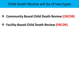 UP status Child Death Review.ppt