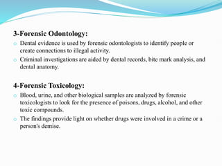 Overview of Forensic Sciences In Forensic Serology & DNA Typing.pptx