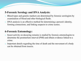 Overview of Forensic Sciences In Forensic Serology & DNA Typing.pptx