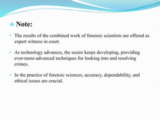 Overview of Forensic Sciences In Forensic Serology & DNA Typing.pptx