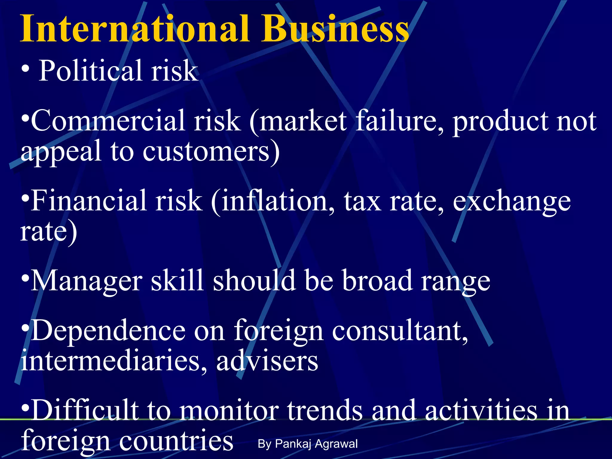 1. Overview Of Global Business | PPT