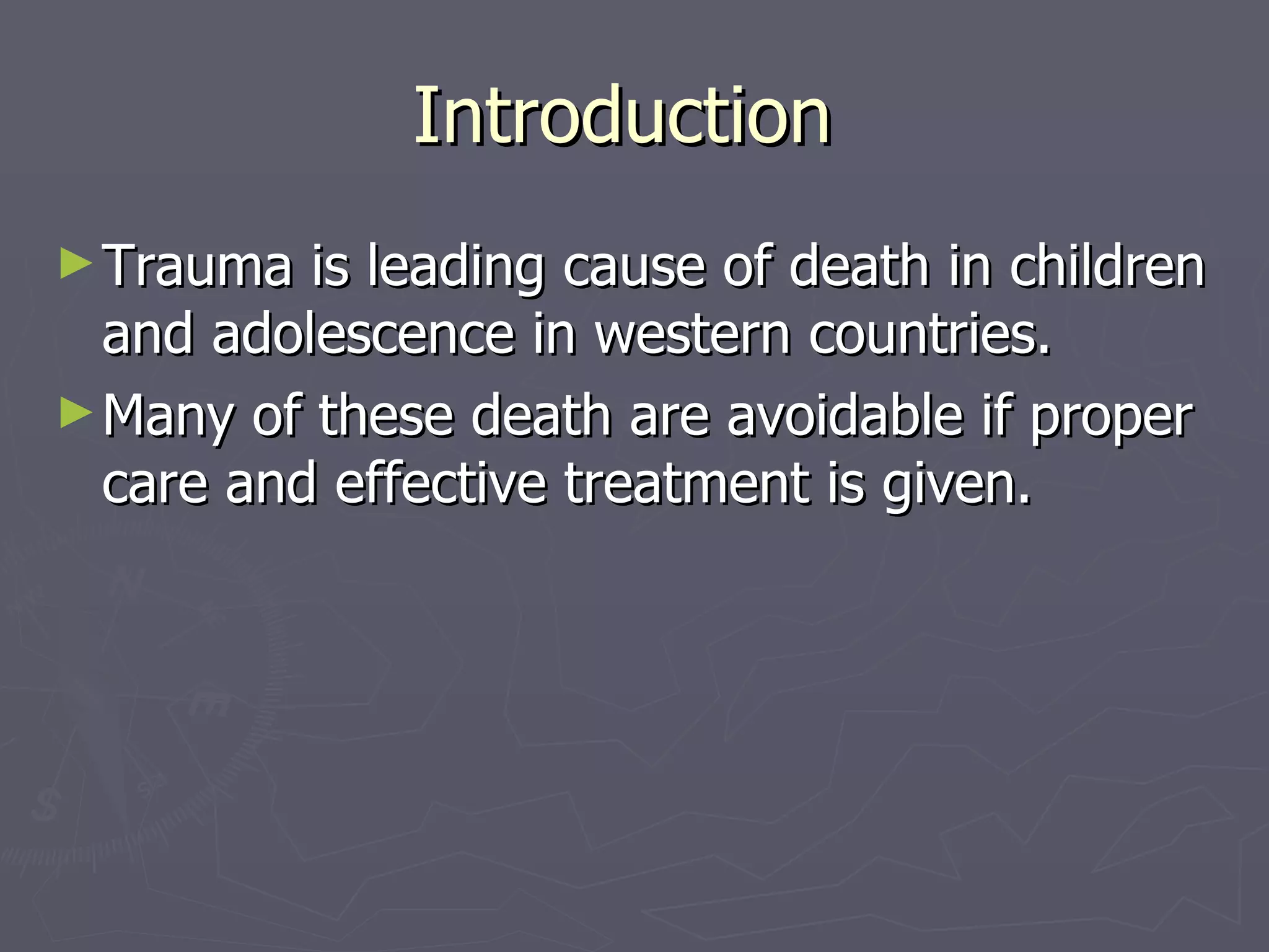 Paediatric trauma | PPT