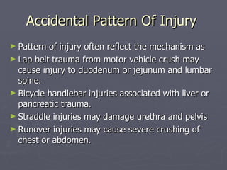 Paediatric trauma | PPT