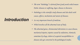 Pathology of Blood and Urine | PPTX
