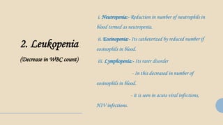 Pathology of Blood and Urine | PPTX