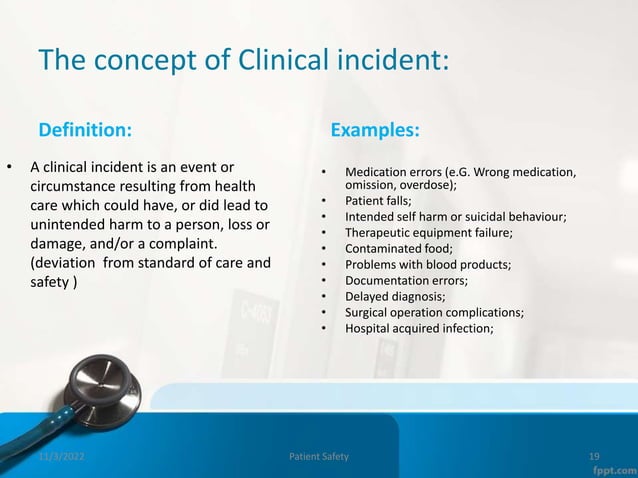 1- patient safety.pptx | Healthcare Industry | Industries