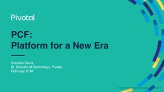 PCF: Platform for a New Era - Kubernetes for the Enterprise - London | PPT