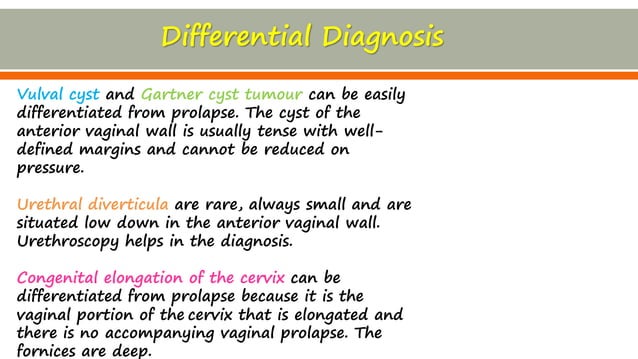 1-Pelvic Organ Prolapse atf.pdf obg and gyn | PPT