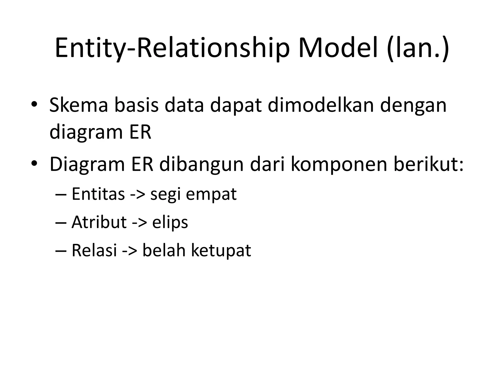 Pengantar basis data manajemen informasi kesehatan | PPT