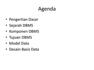 Pengantar basis data manajemen informasi kesehatan | PPT