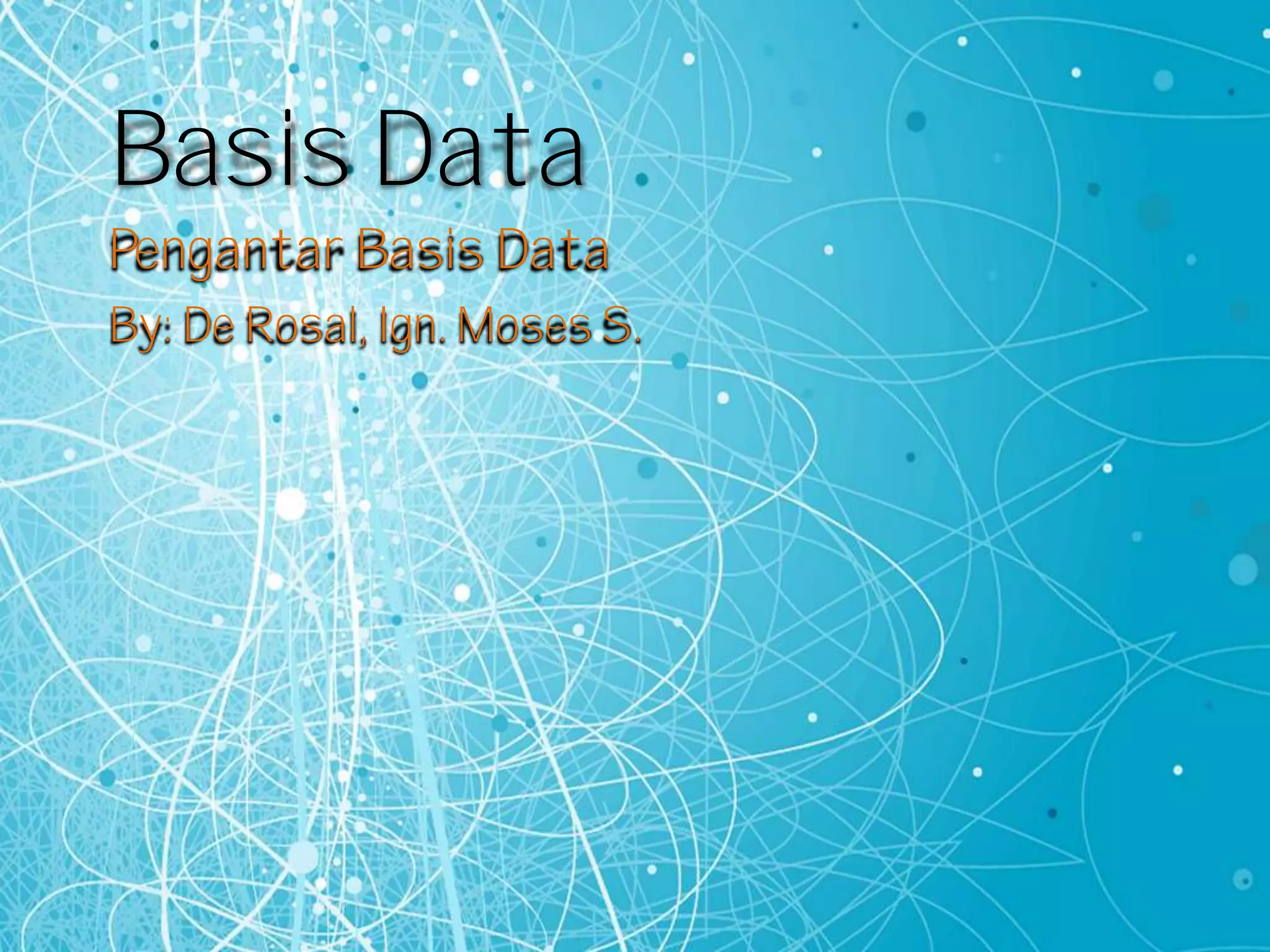 1 pengantar basisdata | PPT