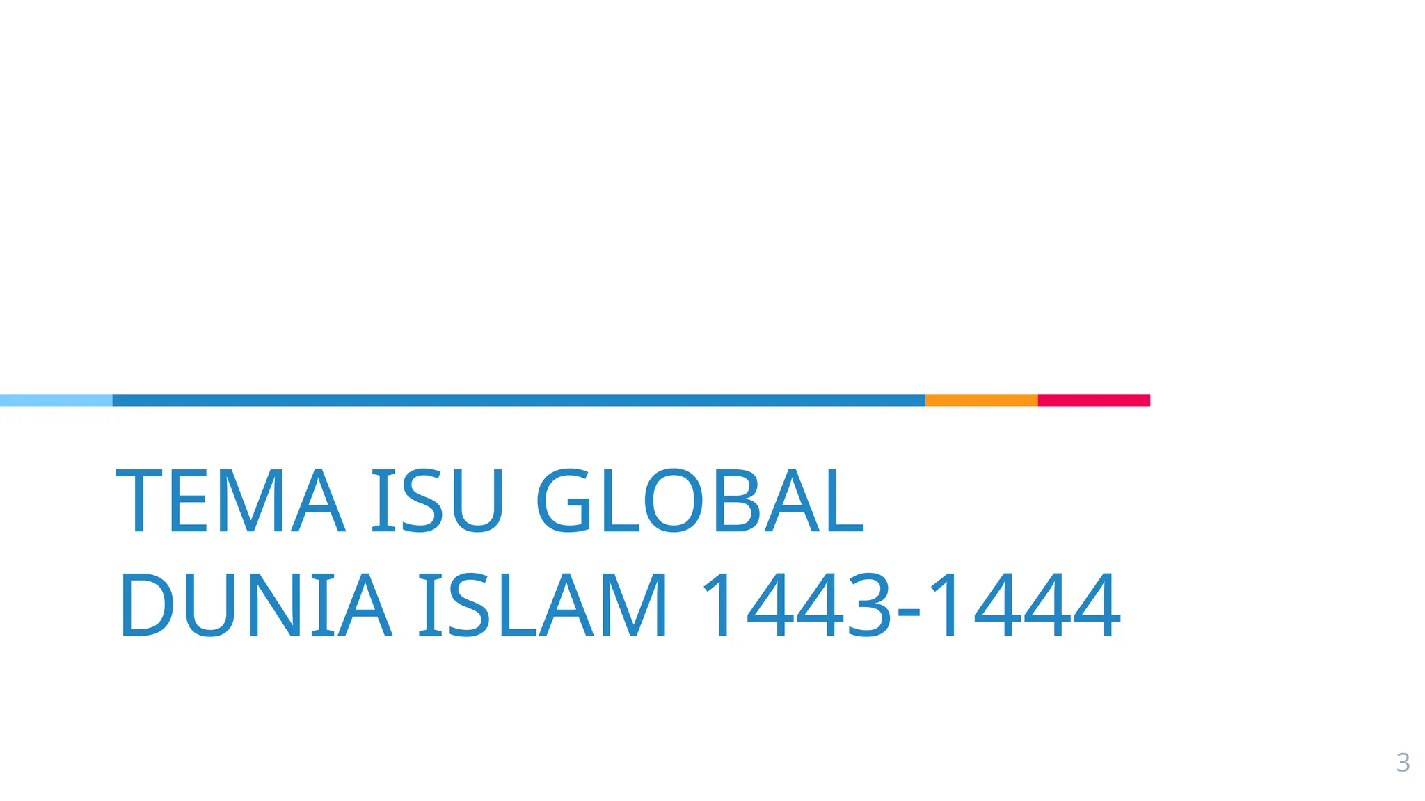 Pengantar Mata Kuliah Isu-Isu Global Dunia Islam | PPTX