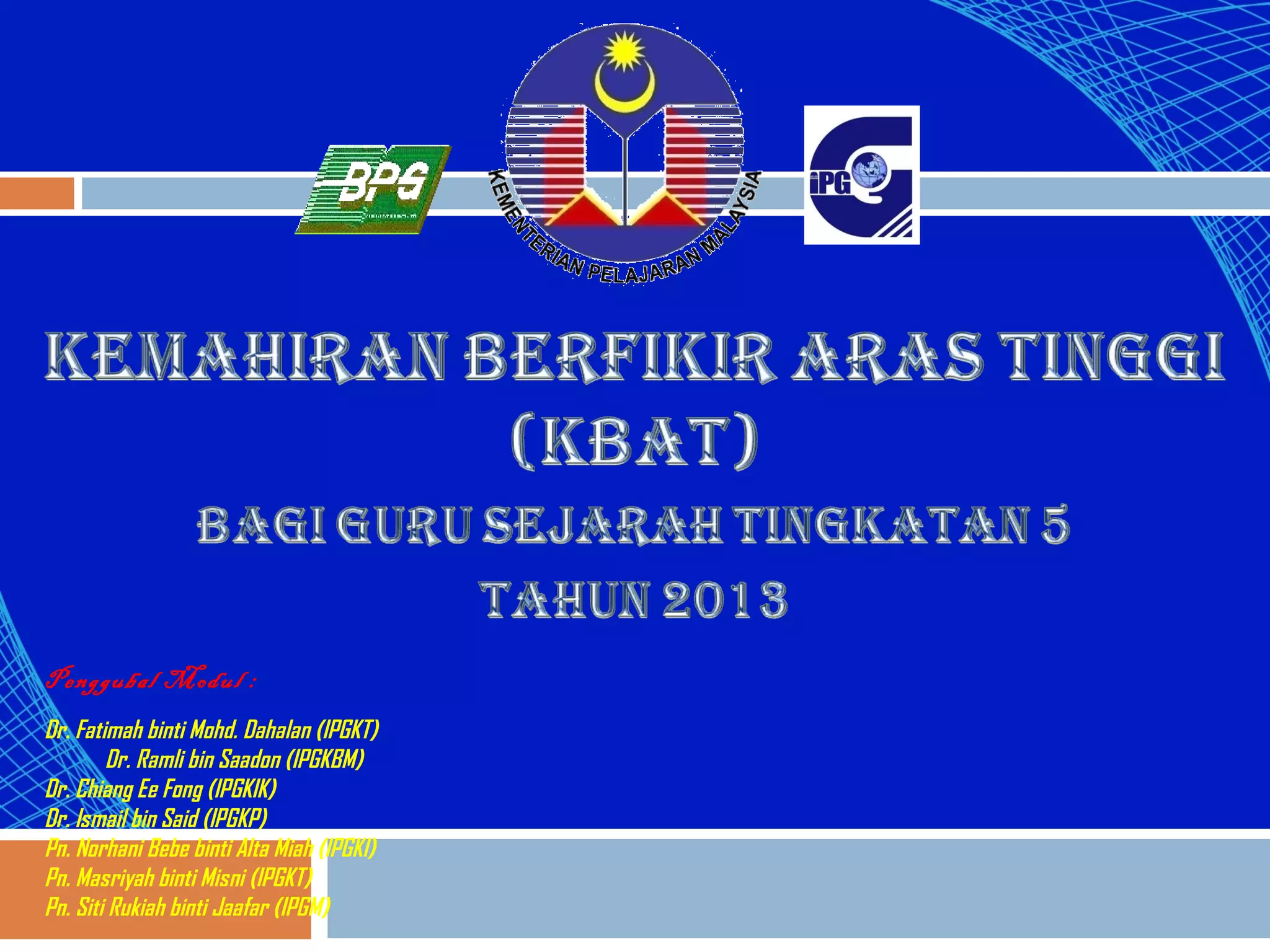 KBAT | PPT