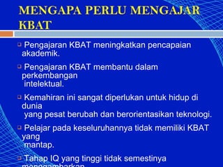 KBAT | PPT