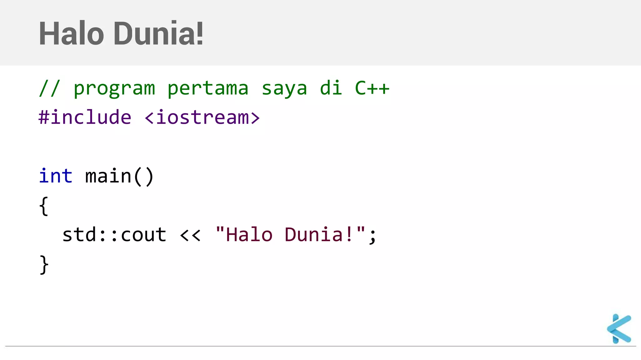 Pemrograman C++ - Pengenalan | PDF