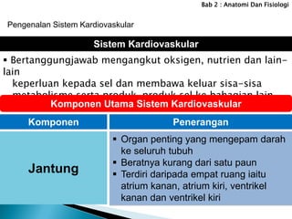 1 pengenalan sistem kardiovaskular | PDF