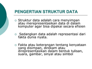 1 pengertian-struktur-data | PDF