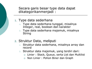 1 pengertian-struktur-data | PDF