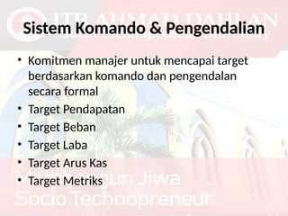 pengertian penganggaran perusahaan dalam | PPTX
