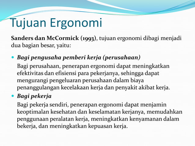 1 pengertian ergonomi | PPTX