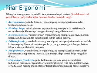 1 pengertian ergonomi | PPTX