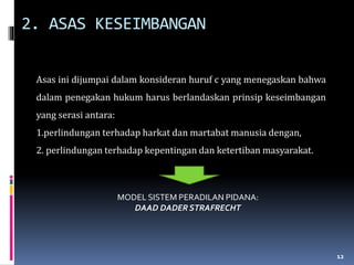1 pengertian, tujuan dan prinsip hukum acara pidana | PPTX