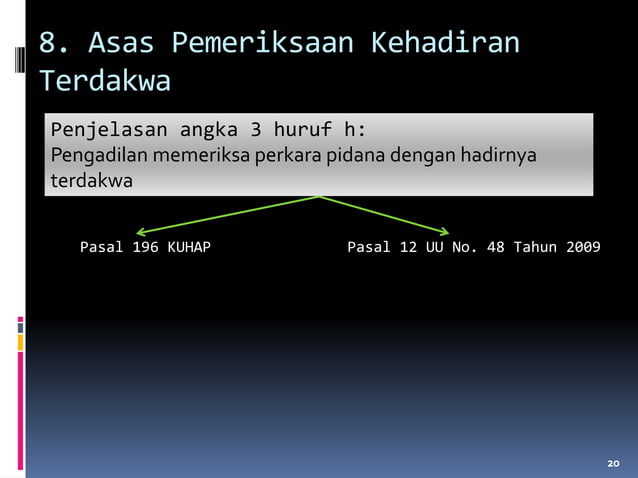 1 pengertian, tujuan dan prinsip hukum acara pidana | PPTX