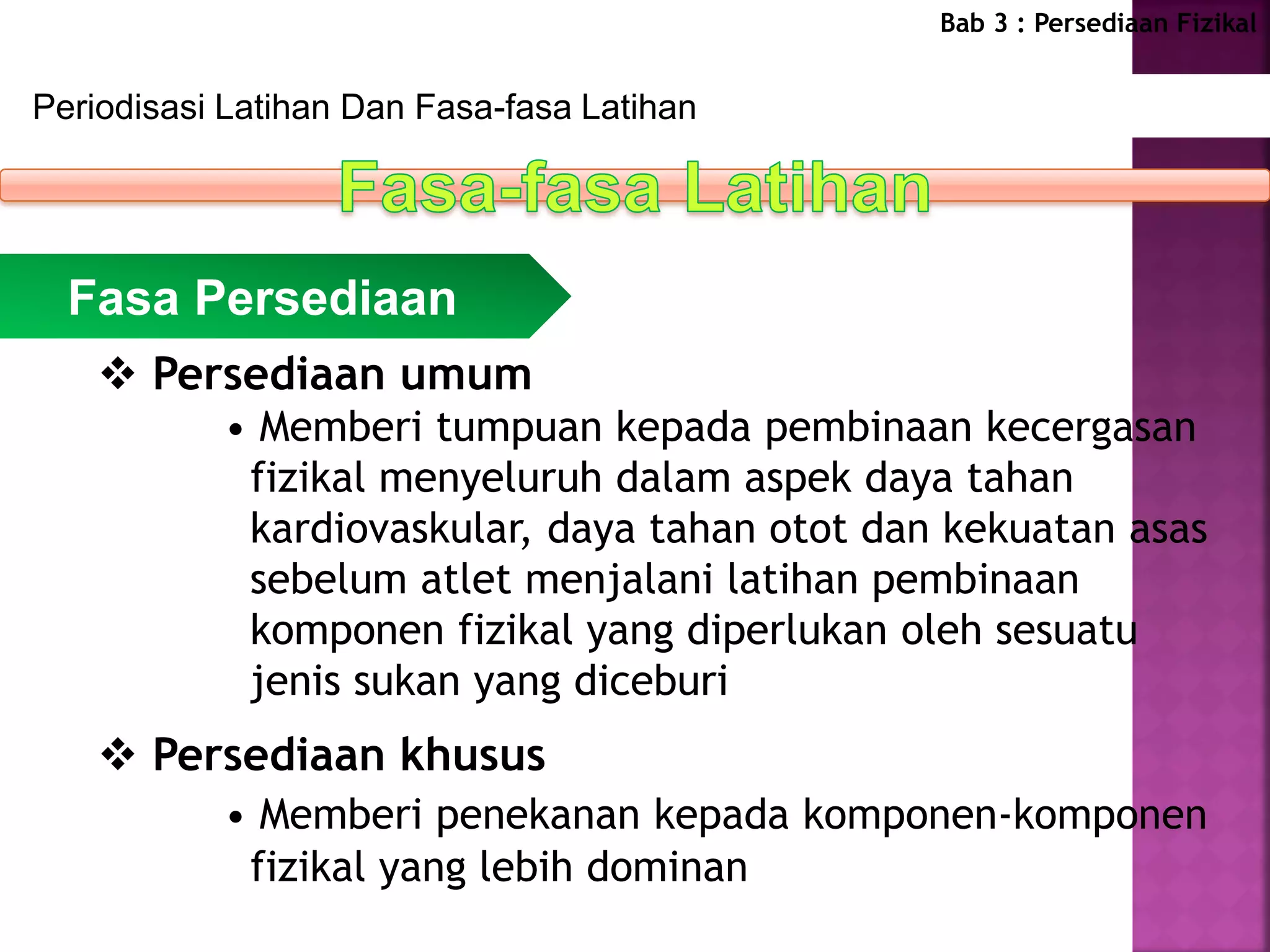 1 periodisasi latihan dan fasa-fasa latihan | PDF