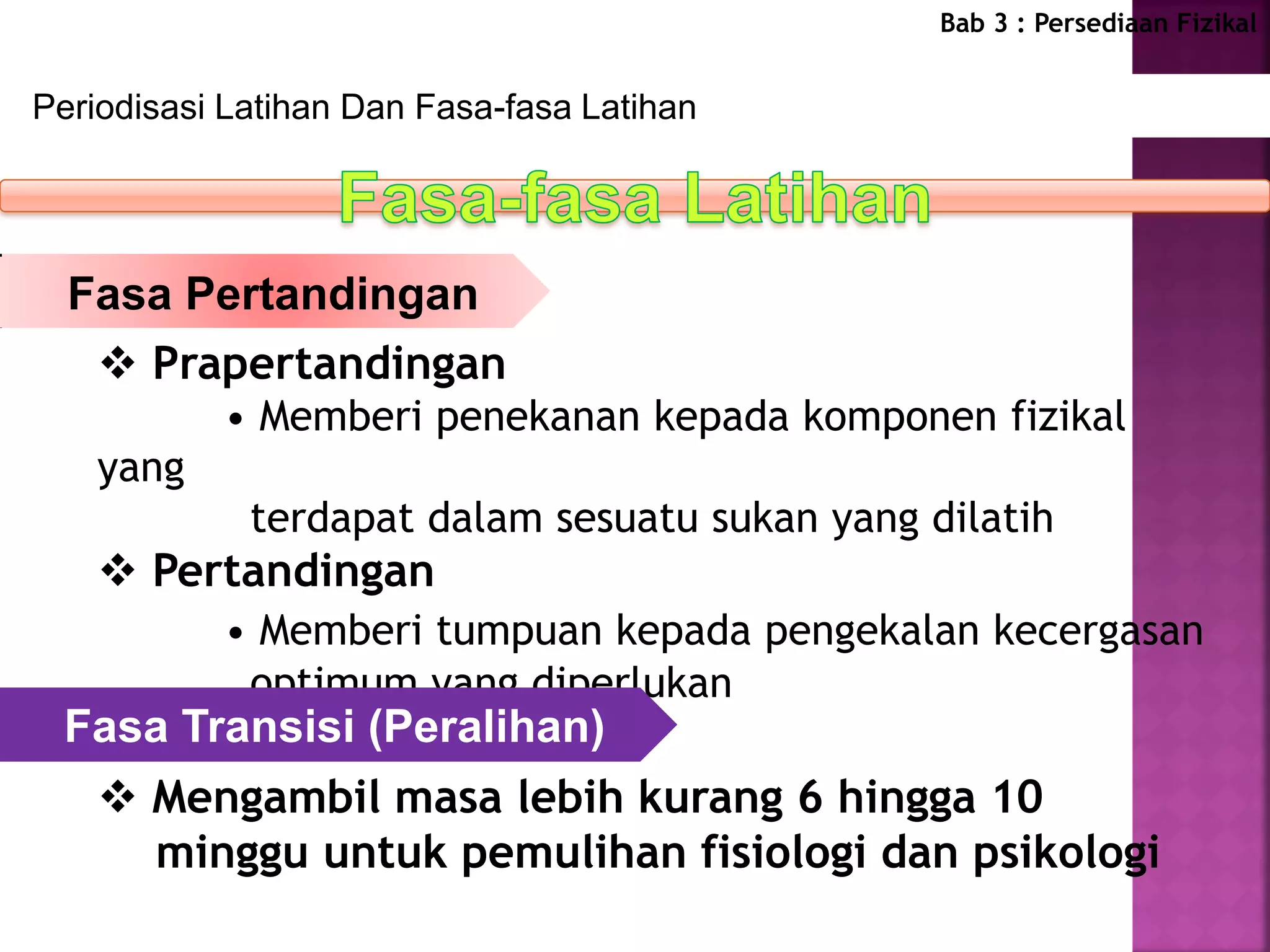 1 periodisasi latihan dan fasa-fasa latihan | PDF