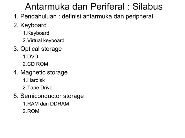 1. peripheral and interface | PPSX