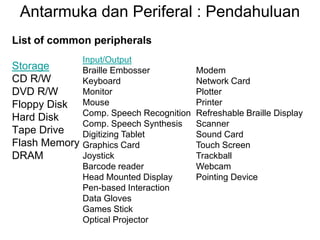 1. peripheral and interface | PPSX