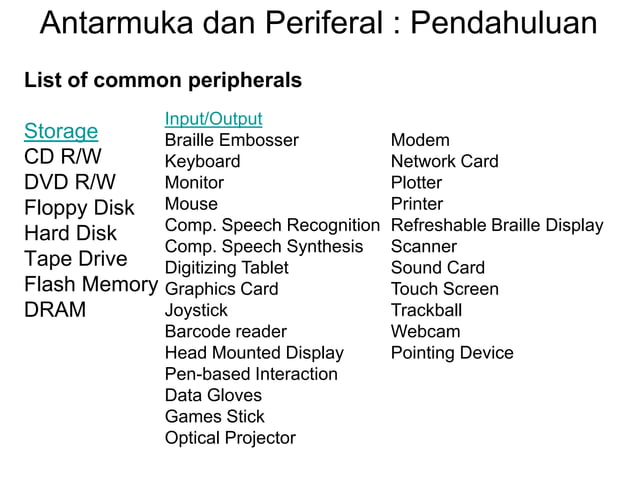 1. peripheral and interface | PPSX