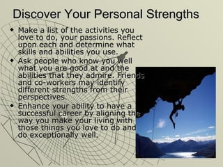 1. personal strengths workshop | PPT