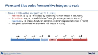 Universal Coding of the Reals: Alternatives to IEEE Floating Point | PDF