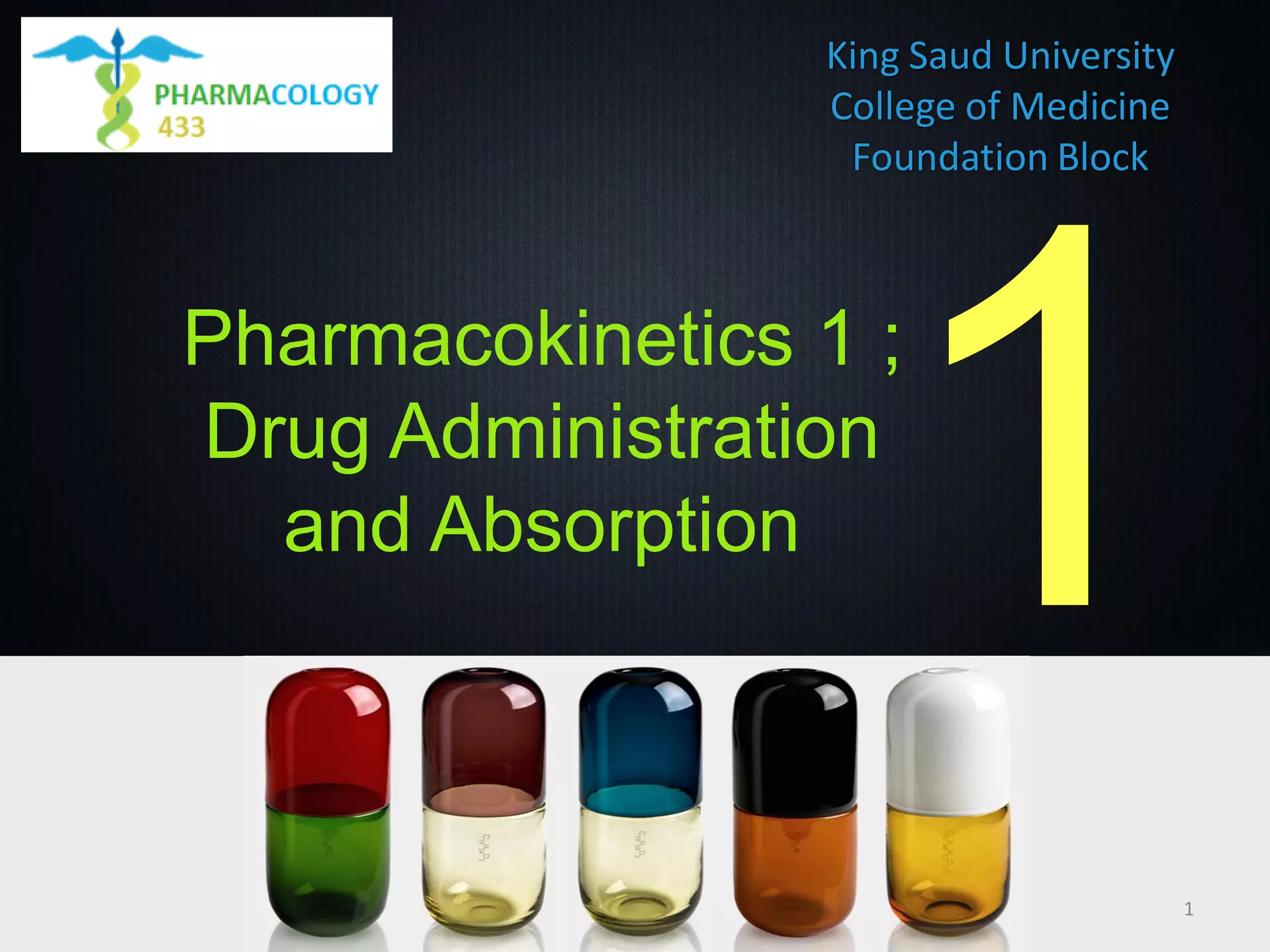 1- Pharmacokinetics I .pdf