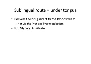 1 Pharmacology Pharmacokinetics | PDF