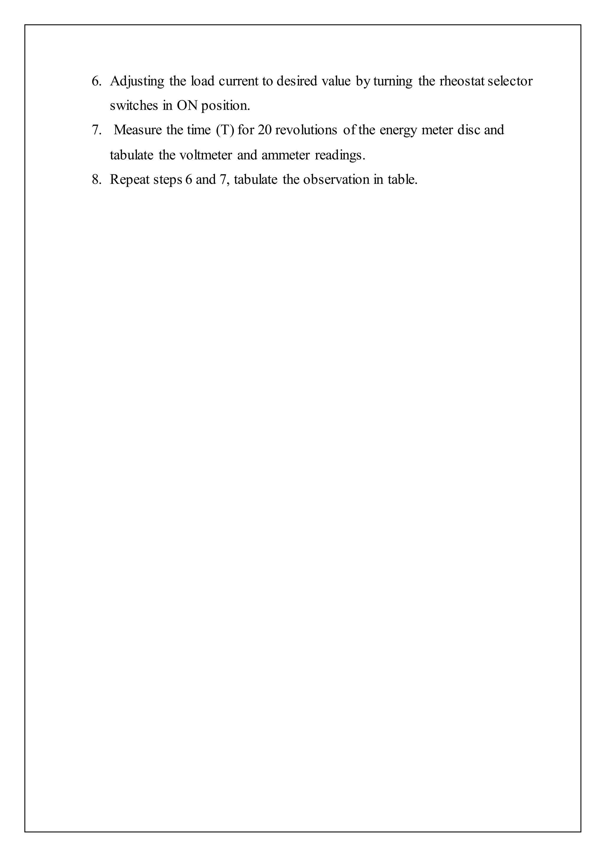 1 phase energy meter | DOC