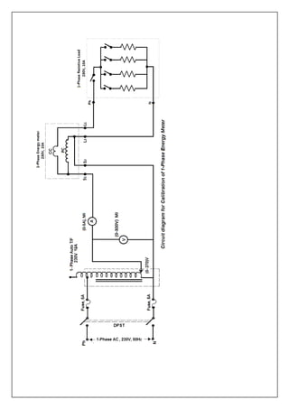 Three Phase Energy Meter Circuit Diagram