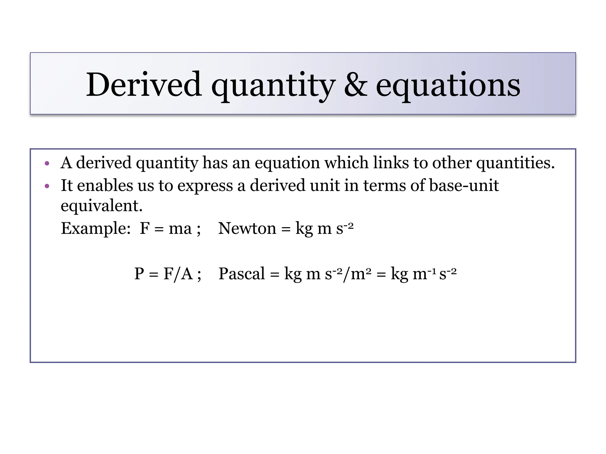 AS physics - Physical quantities & units | PDF