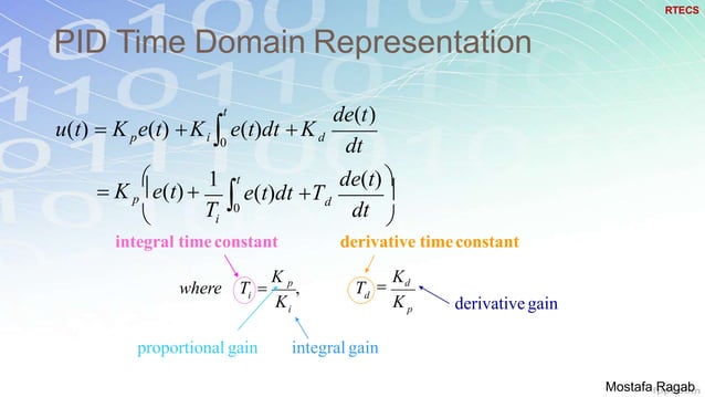 Proportional integral and derivative PID controller | PPTX